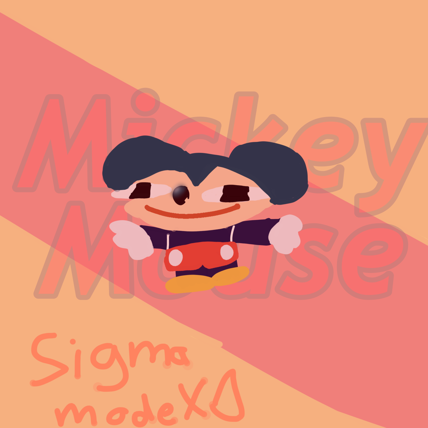 Mickey Mouse guapo - ibisPaint