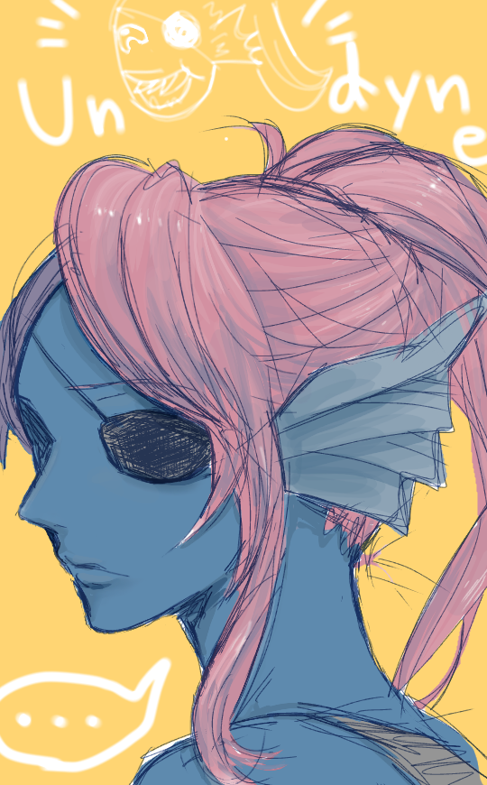 undyne - ibisPaint