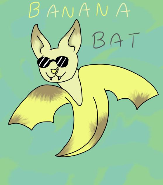 Banana Bat - ibisPaint