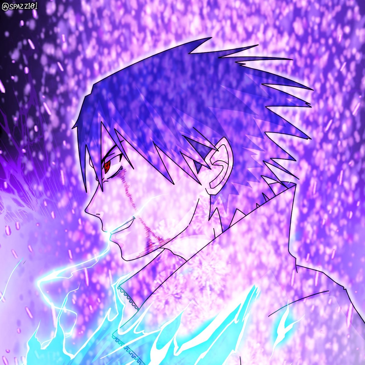 Sasuke⚡️FKS Arc⚡️Naruto Shippuden🍥 - ibisPaint