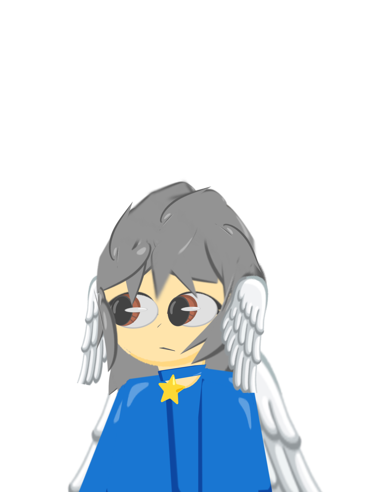 making fantasy mercy only using emojis - ibisPaint