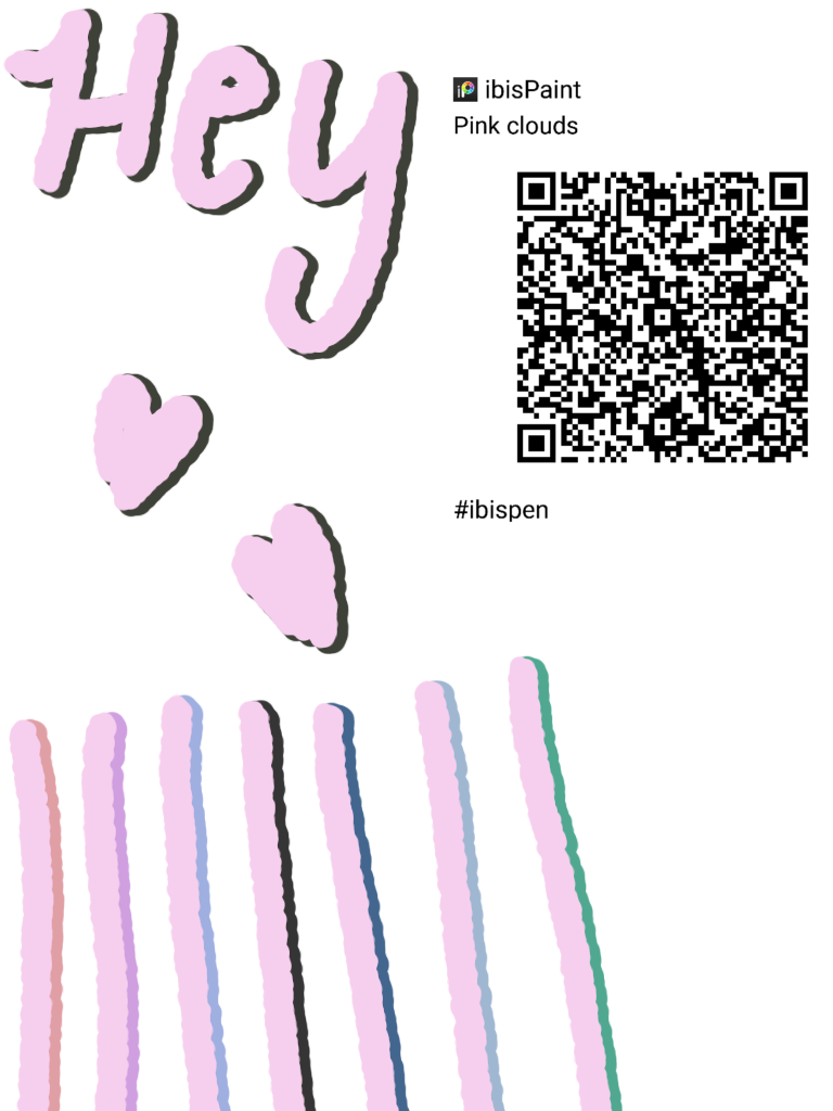 pink clouds - ibisPaint