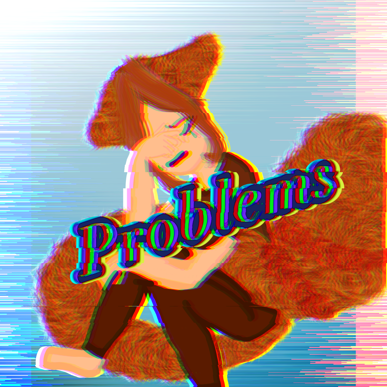 Problems (red panda 🐼) - ibisPaint