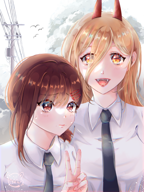 Chainsaw man fanarts - ibisPaint