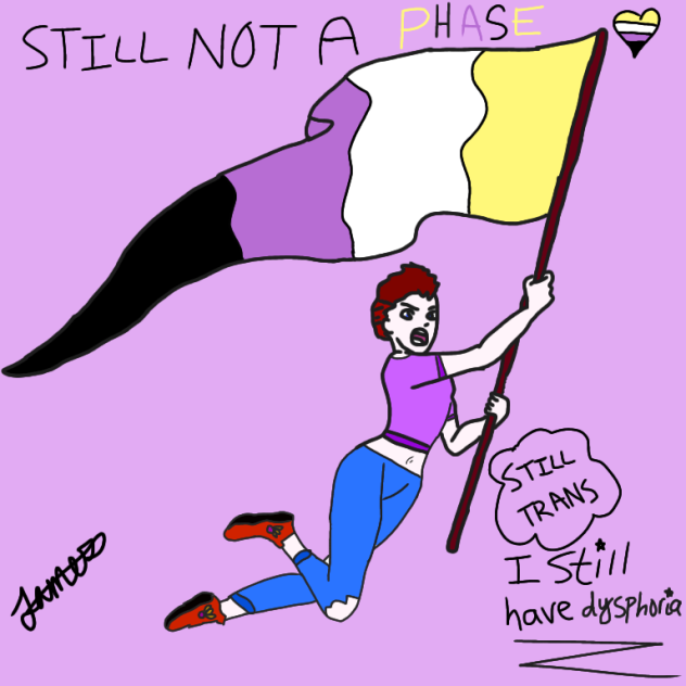 still not a phase nonbinary - ibisPaint