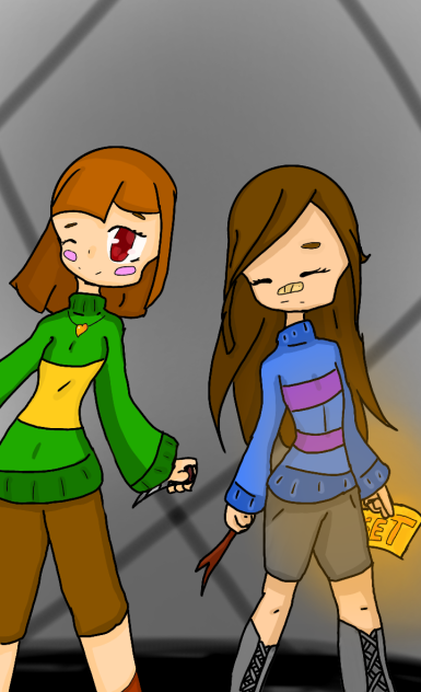 Undertale Frisk&Chara - ibisPaint