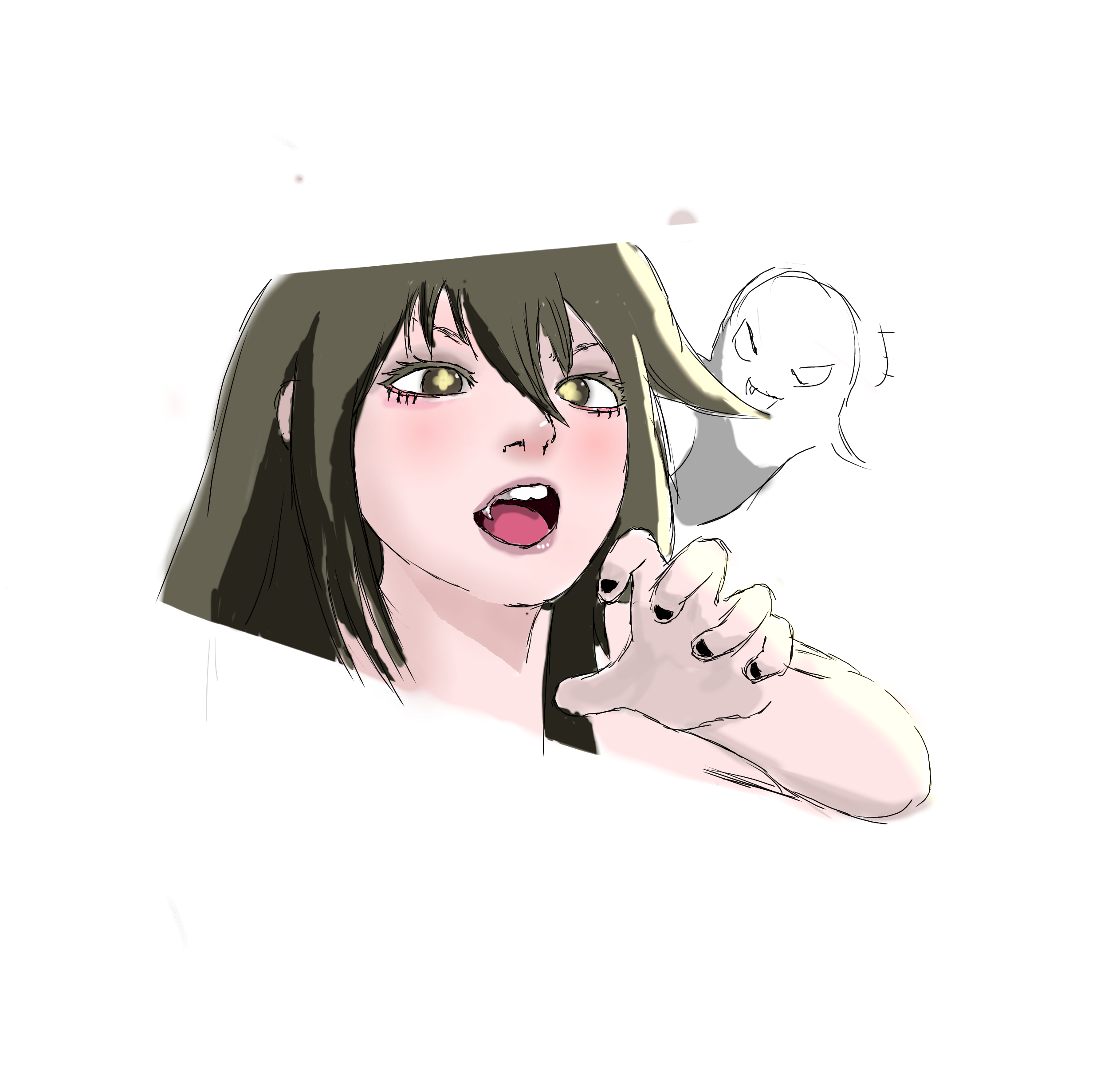 super scary jumpscare - ibisPaint