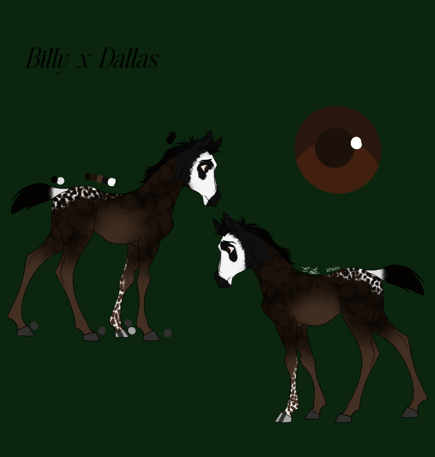 Billy x Dally Foal Meme - ibisPaint