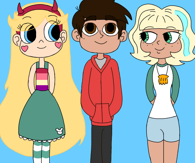 Star , Marco , and Jackie - ibisPaint