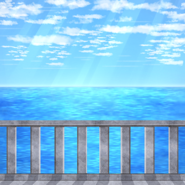 Sea background - ibisPaint