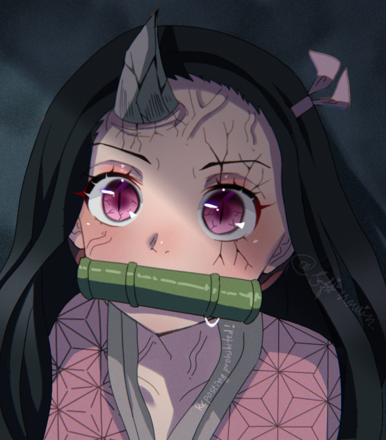 nezuko demon side - ibisPaint