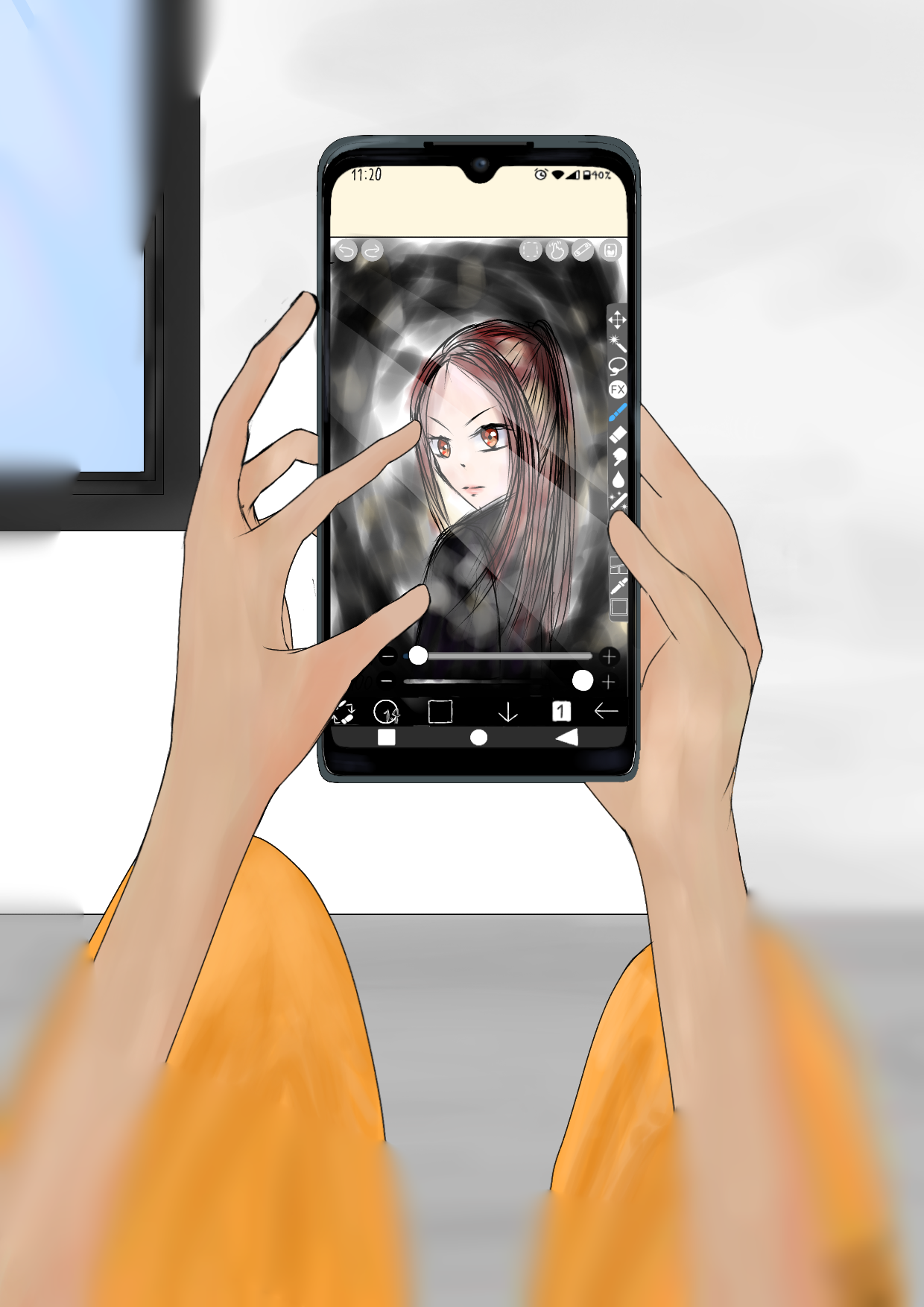 My POV When Drawing on Ibis Paint - ibisPaint