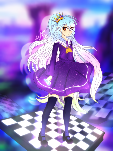 shiro from no game no life - ibisPaint