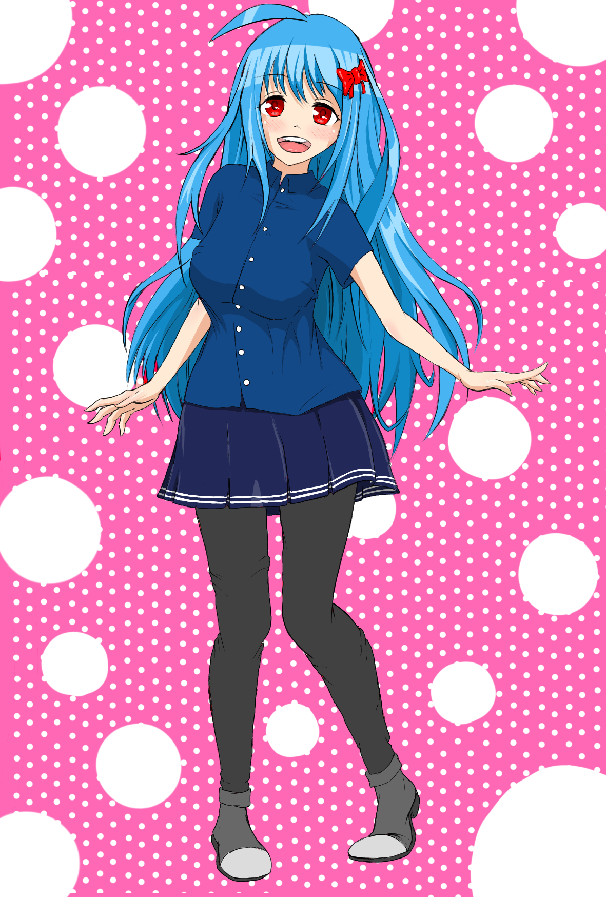 TSF anime girl - ibisPaint