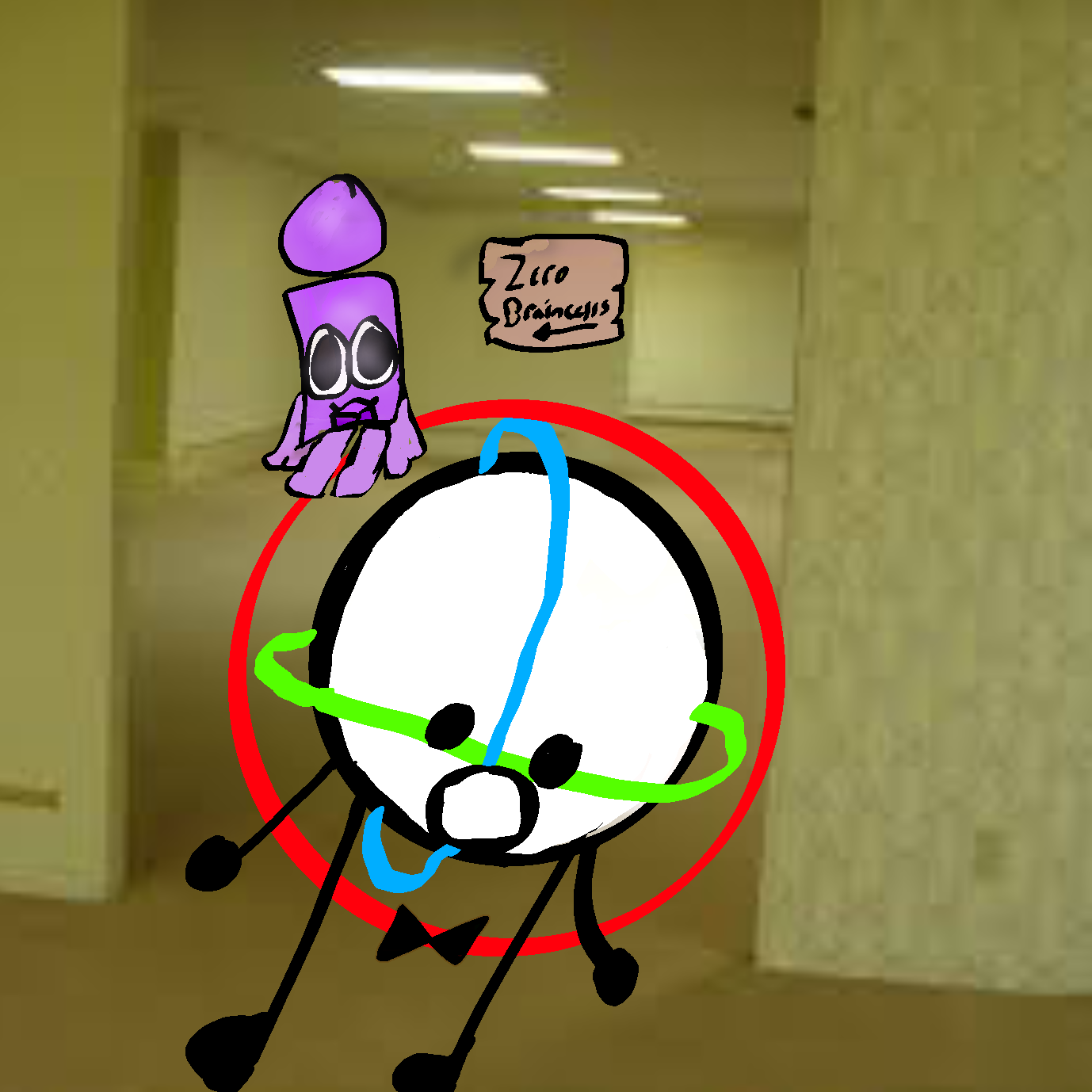 sharing zero braincells together - ibisPaint