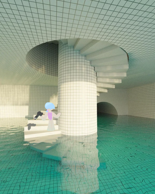 little guy in liminal spaces 2 - ibisPaint