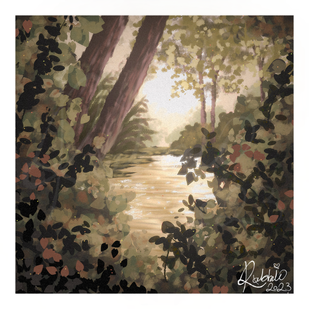 Evening Stroll - ibisPaint