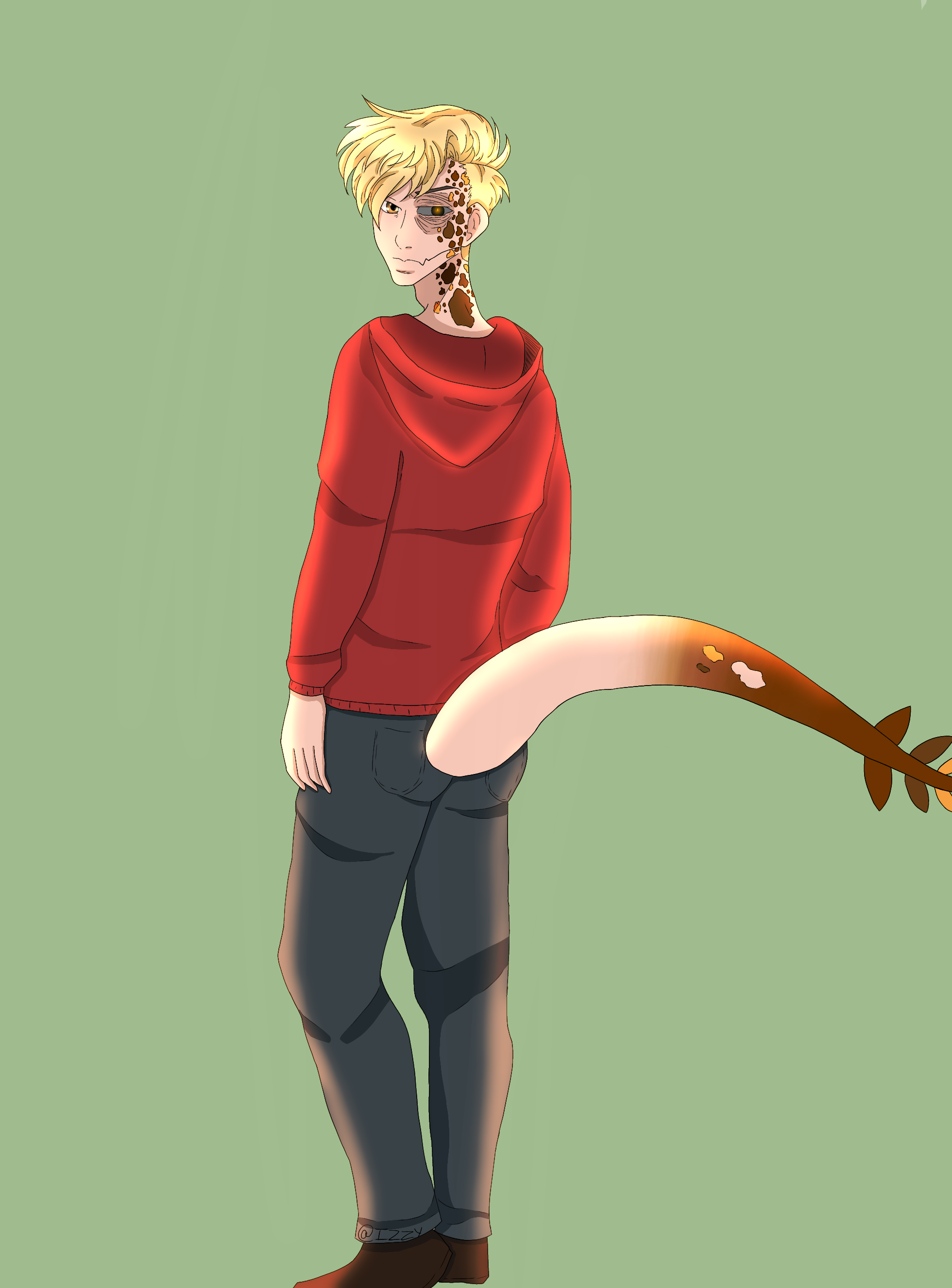 Dinosaur boy - ibisPaint