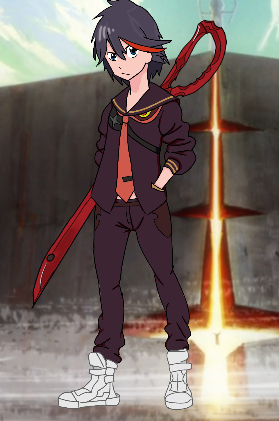 male ryuko - ibisPaint