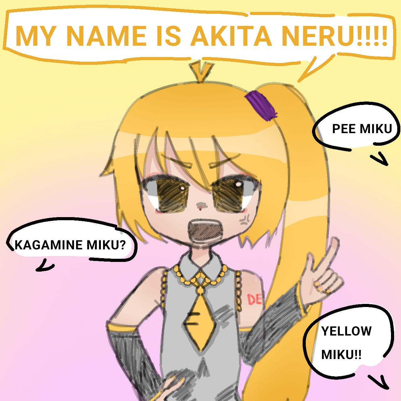 MY NAME IS AKITA NERU!!! - ibisPaint