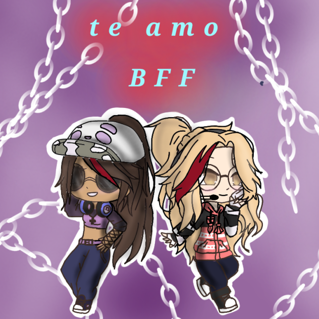 My mejor amiga y yo - ibisPaint