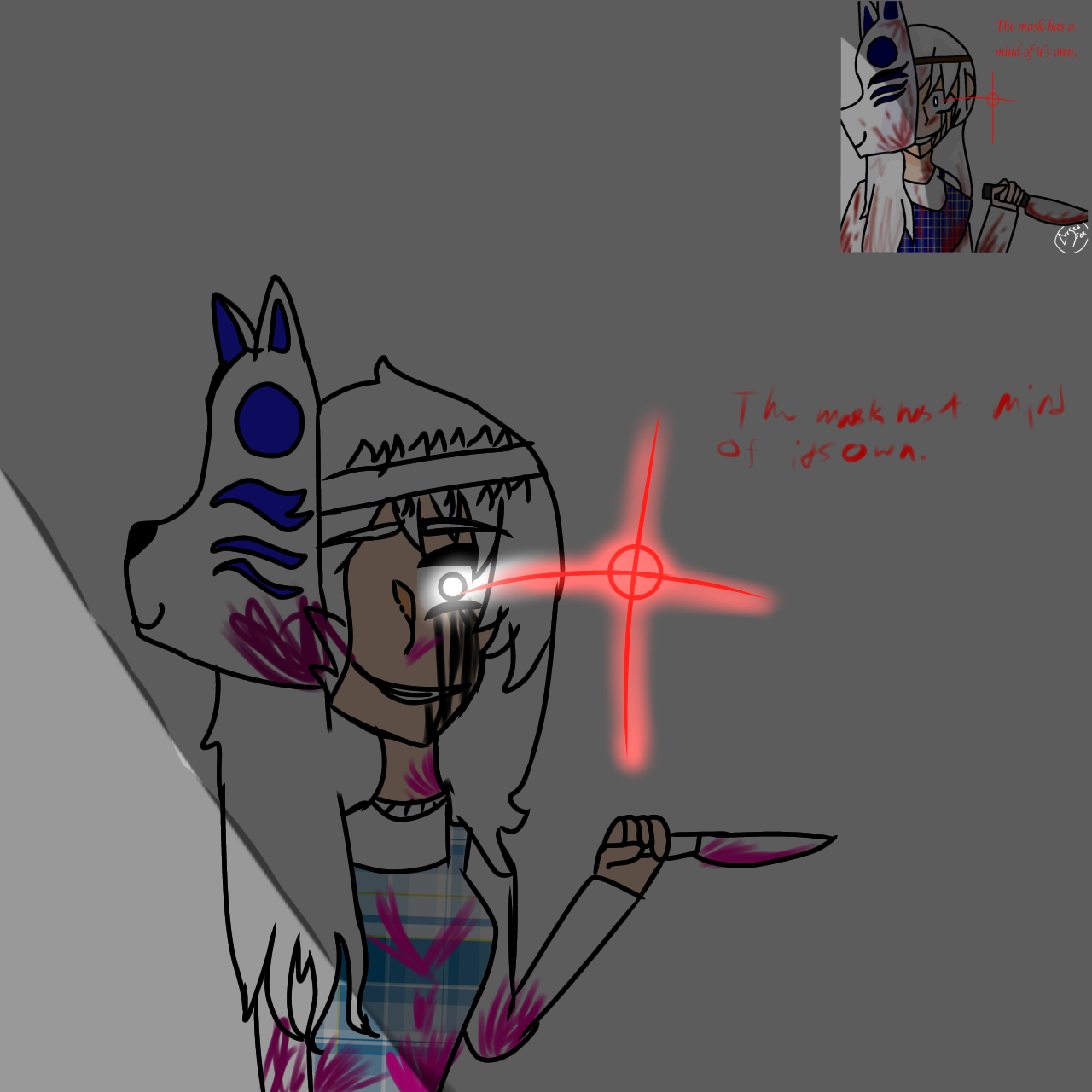 for Cursed Fox's thingy- - ibisPaint