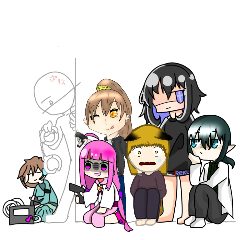 Law vs lawless collab - ibisPaint