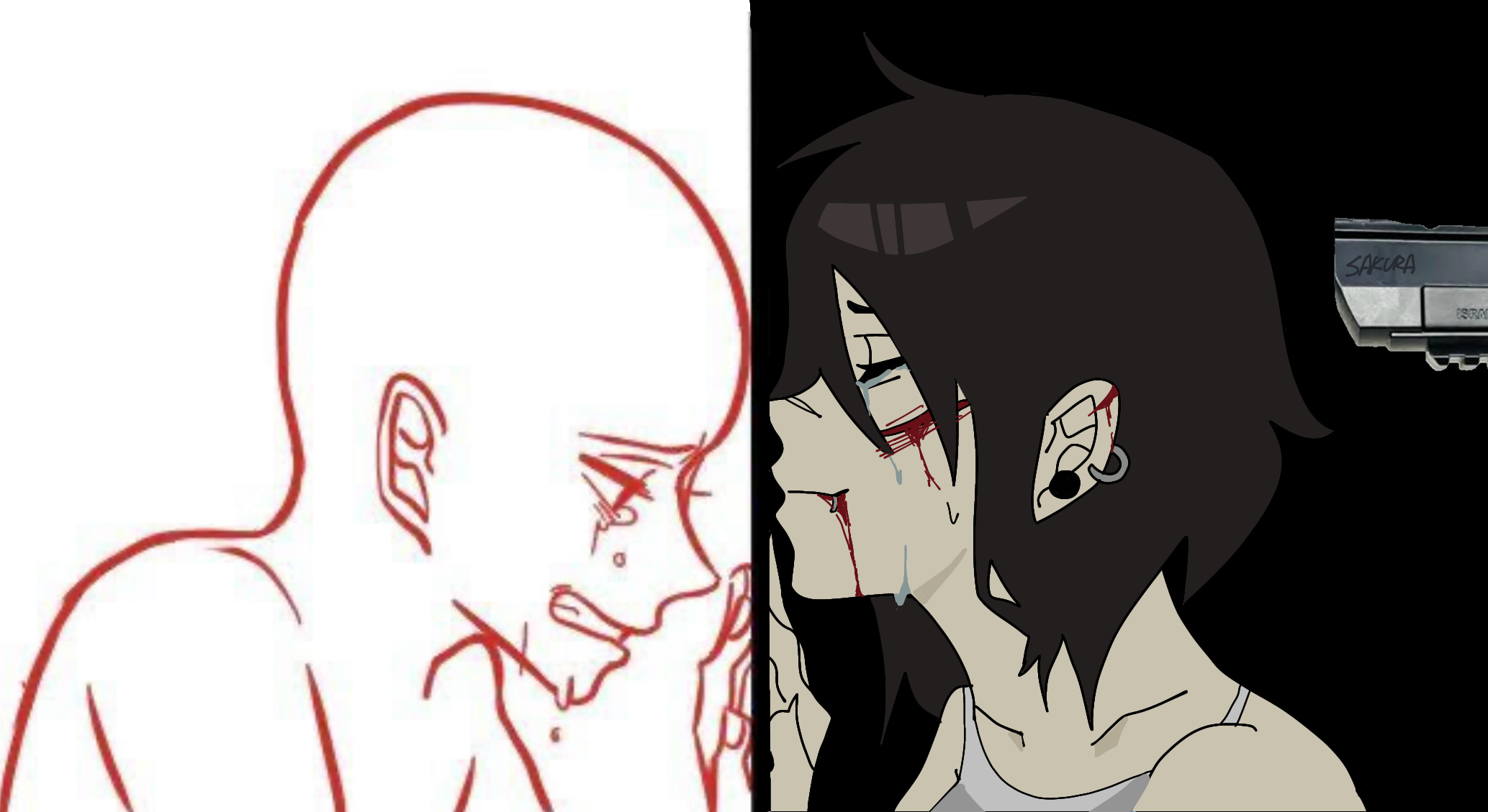 Russian roulette - ibisPaint