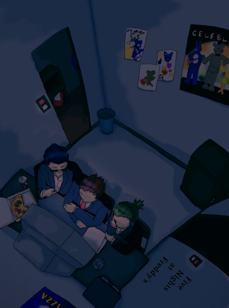 FNaF × 2BRO. - ibisPaint