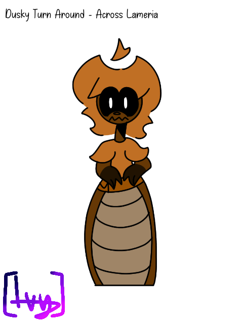 Dusky Turn Around - Loop - ibisPaint