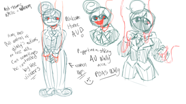 Puppet on a String AU Wally - ibisPaint