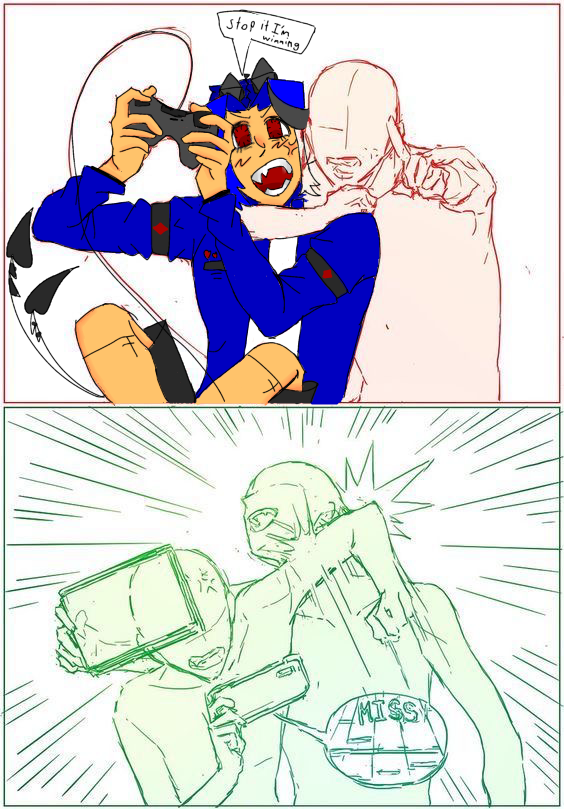 Gaming collab - ibisPaint