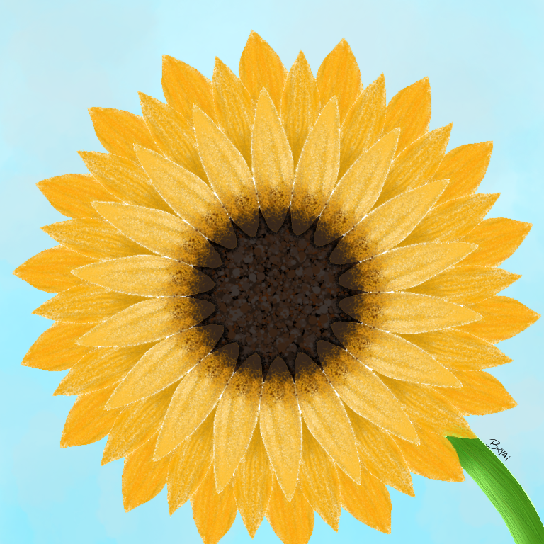Sunflower - ibisPaint