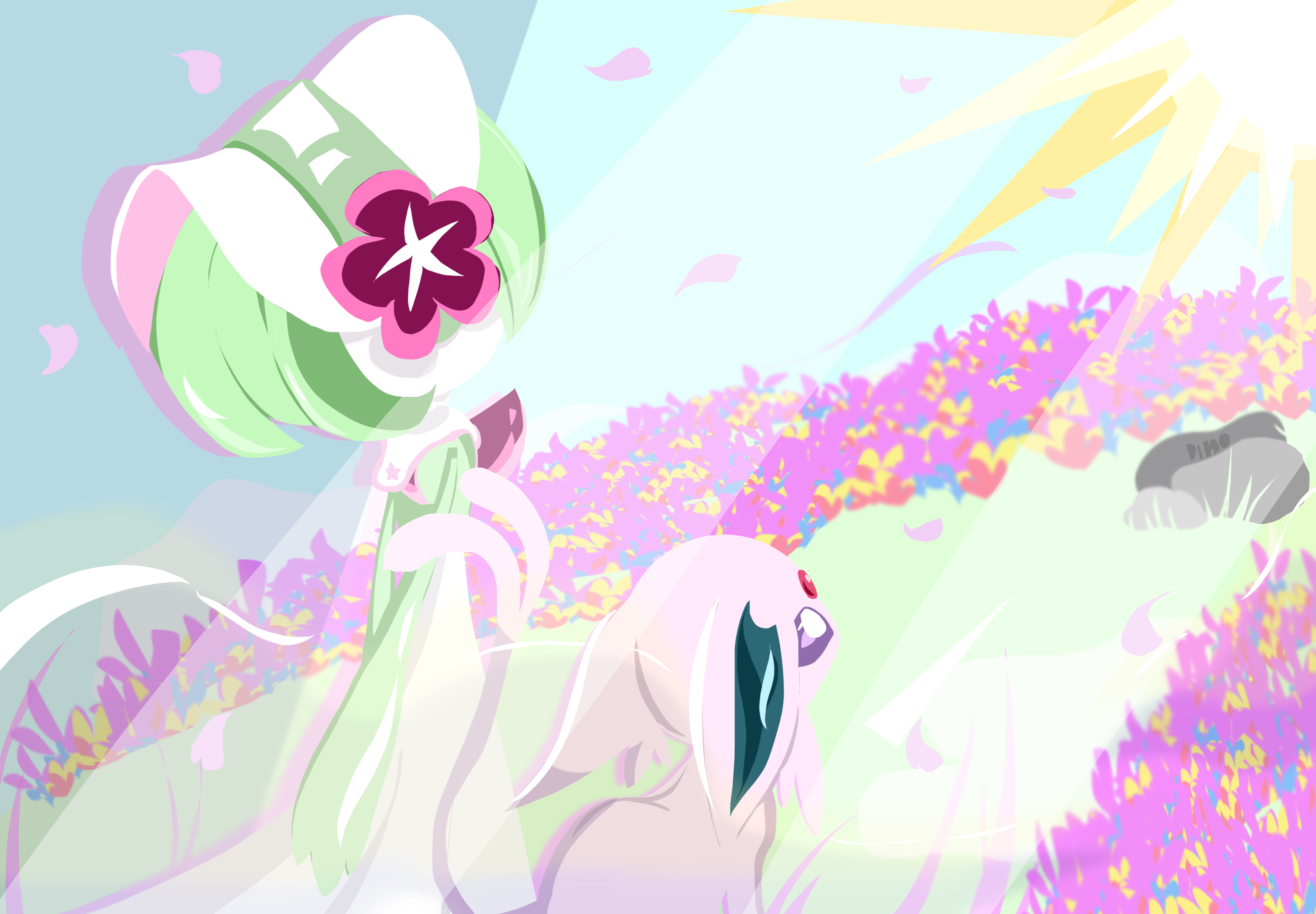 Flower Path - ibisPaint