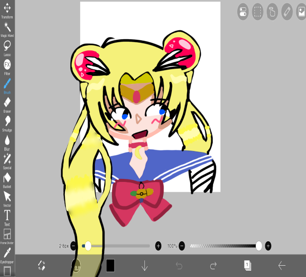 Sailor Møøn - ibisPaint