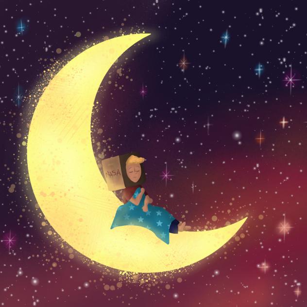 goodnight astronaut - ibisPaint