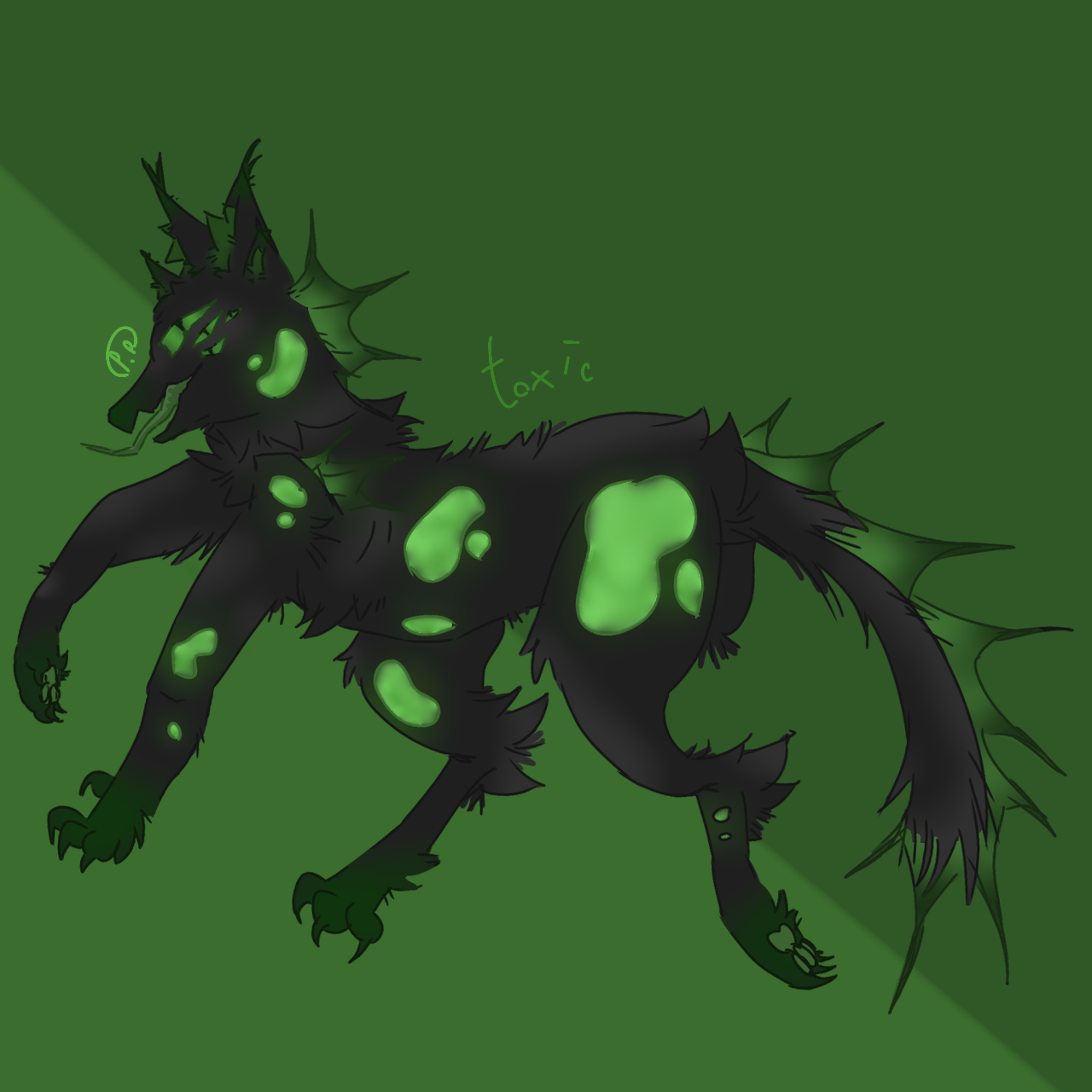 toxic (lazy) - ibisPaint