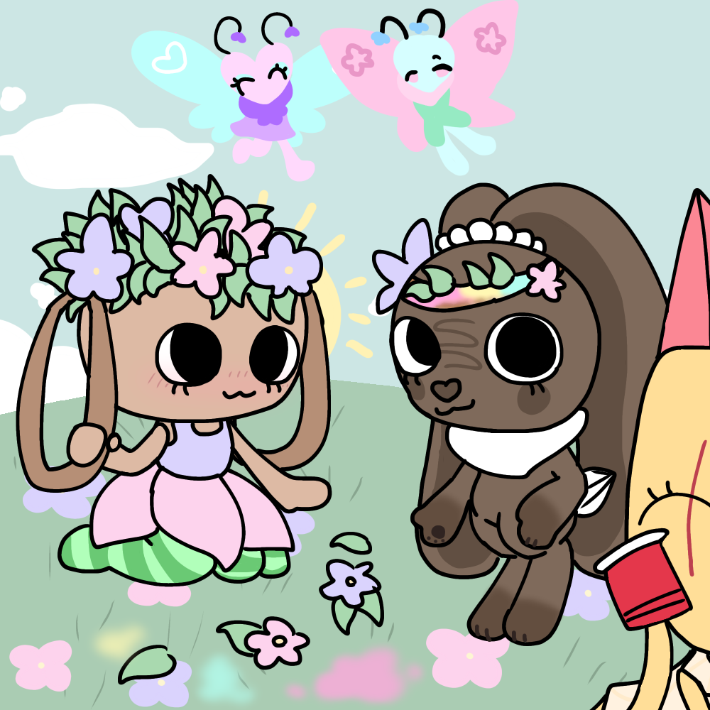 Bassie and cocoa craft - ibisPaint