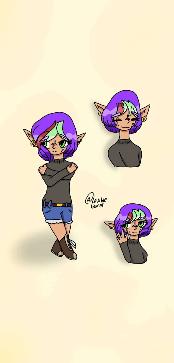 Short hair Valender - ibisPaint