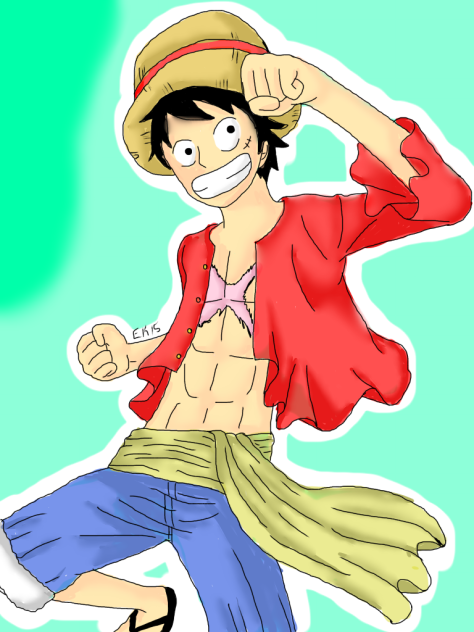 Monkey D Luffy - ibisPaint