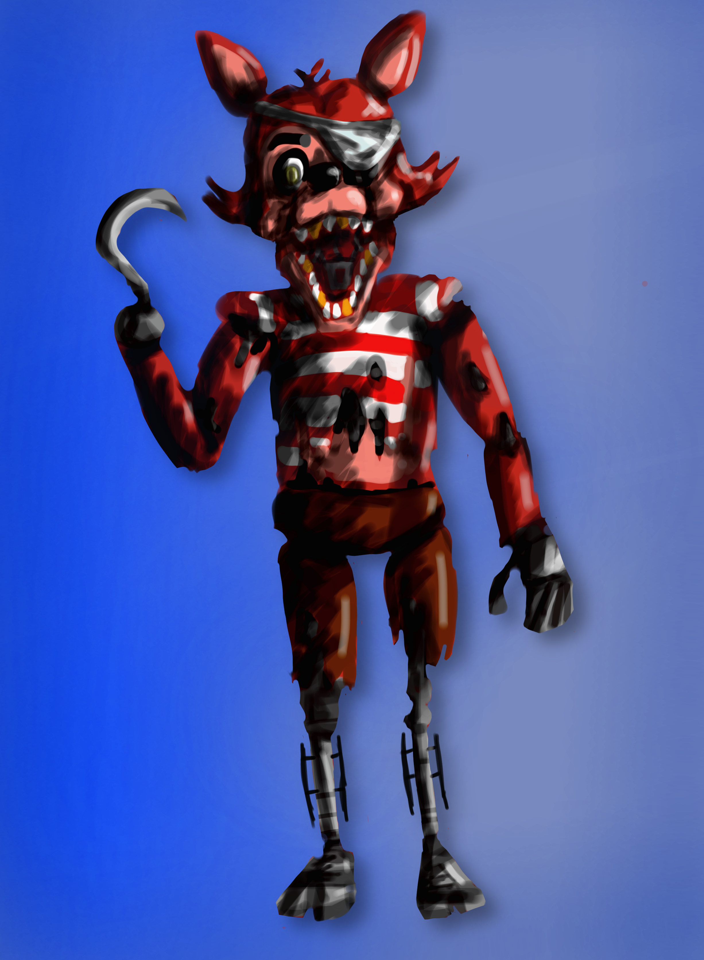 realistic foxy - ibisPaint