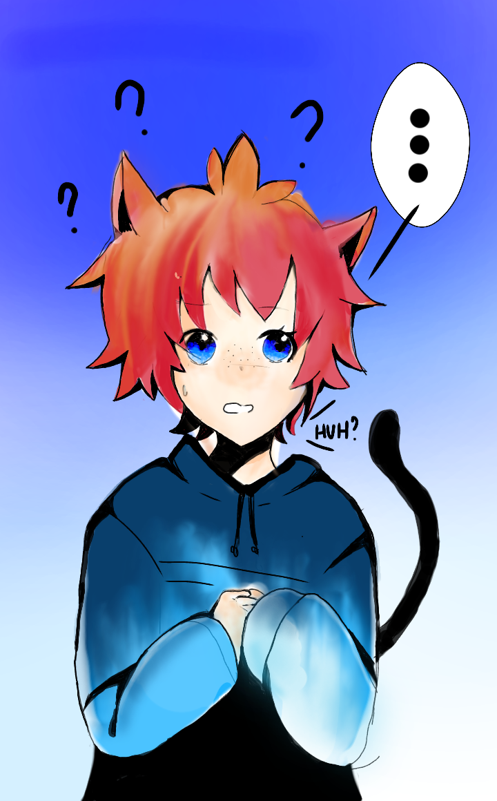 Confused Joni (Cat) - ibisPaint