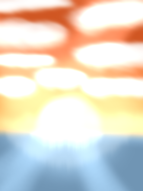 Beach Sunset - ibisPaint