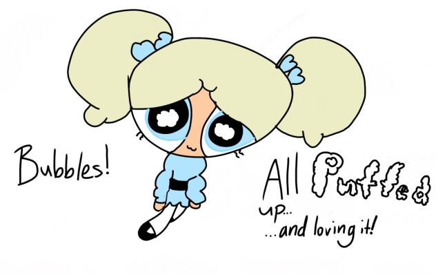 Bubbles! All puffed up...and loving it.. - ibisPaint