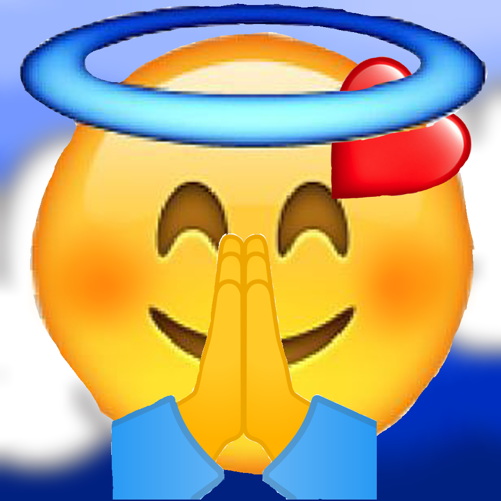 Blessed emoji (emoji drawings #1) - ibisPaint