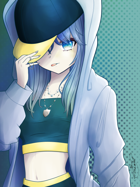 blow a raspberry - ibisPaint