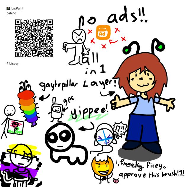 under brush!! - ibisPaint