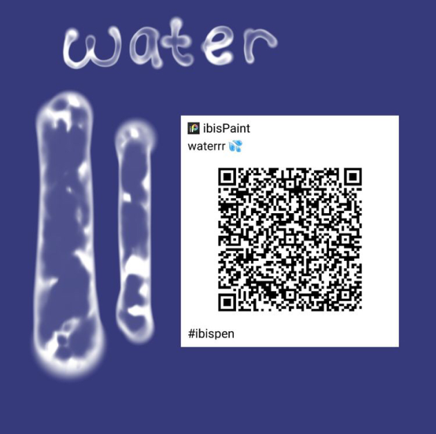 Water or Tears Brush - ibisPaint