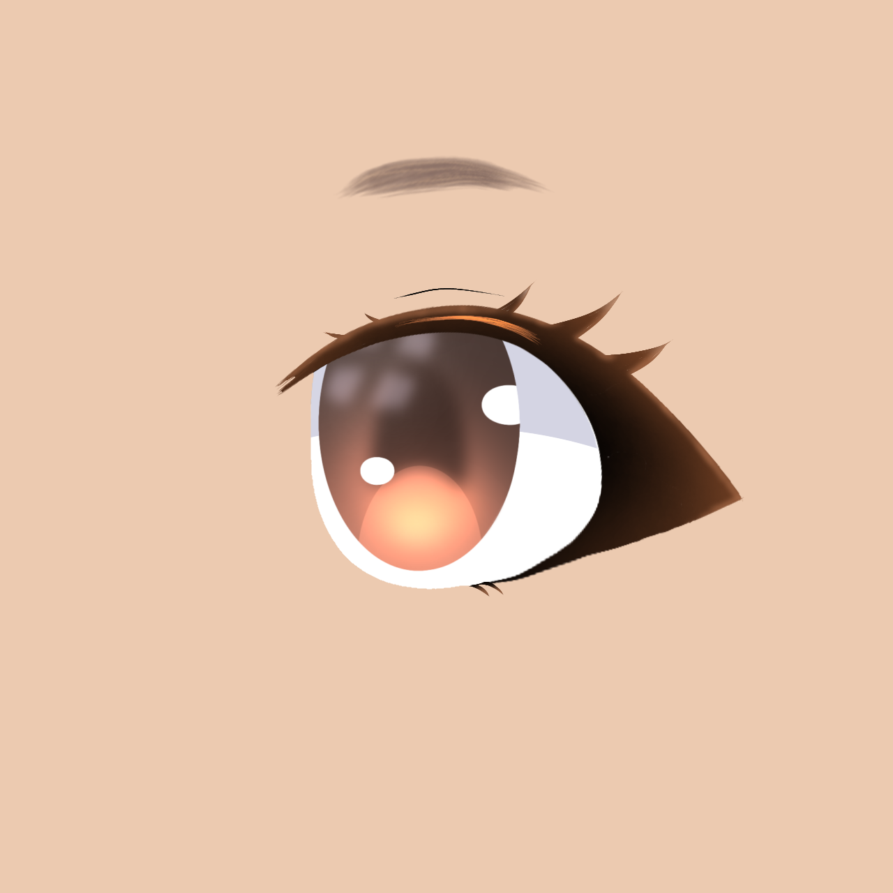 Cute Simple Eye - ibisPaint