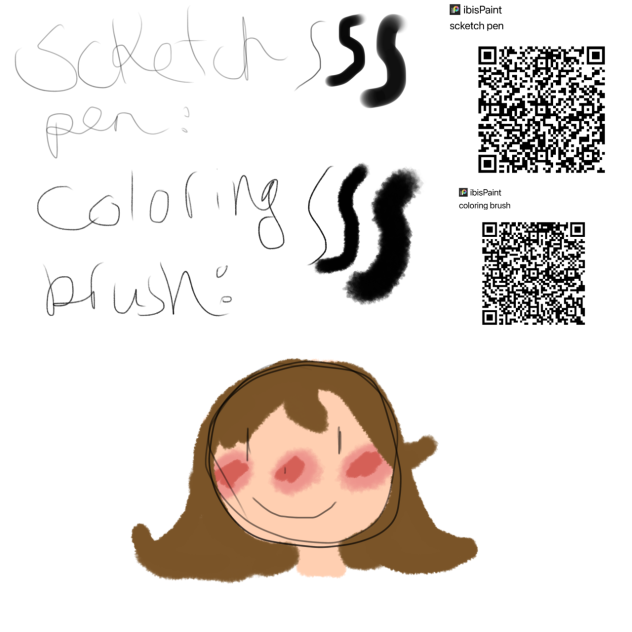 My scketch and colouring brushes!! - ibisPaint